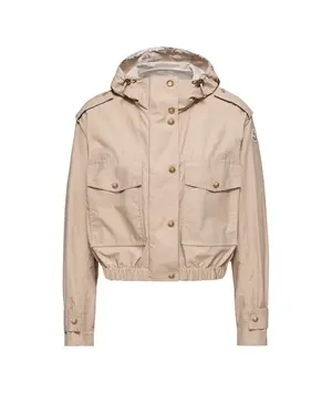 MONCLER Moncler Carex Cropped Jacket With Hood