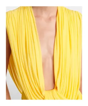 Christopher Esber Draped Jersey Minidress