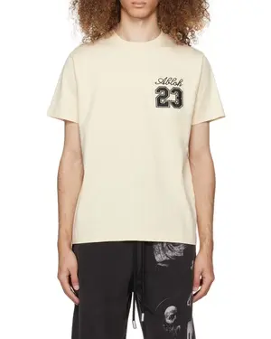 Off-White 23 Embroidered Crewneck T-shirt