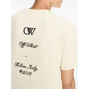 Off-White 23 Embroidered Crewneck T-shirt