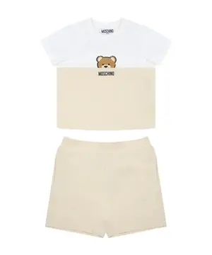 Moschino Teddy Bear Motif Shorts Set