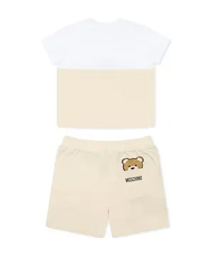 Moschino Teddy Bear Motif Shorts Set