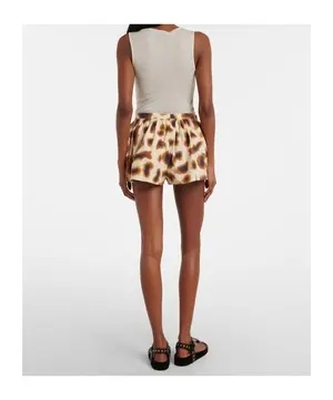 Christopher Esber Printed Cotton Shorts