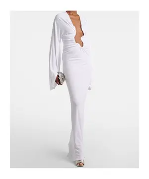 Christopher Esber Salacia Ruched Maxi Dress
