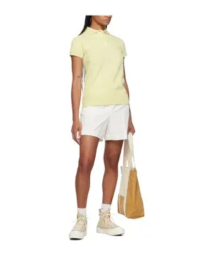 Maison Kitsuné Logo Embroidered Short-sleeved Polo Shirt