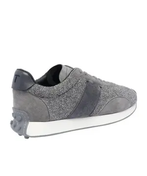 TOD'S Panelled Logo Embroidered Sneakers