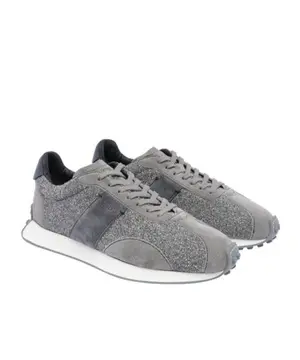 TOD'S Panelled Logo Embroidered Sneakers