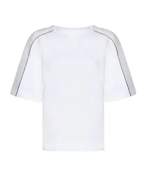 Brunello Cucinelli Panelled Crewneck T-shirt