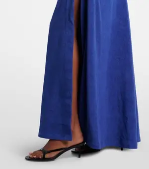Christopher Esber Cotton-blend Terry Maxi Skirt
