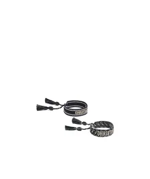Dior Bracelet Set - Black