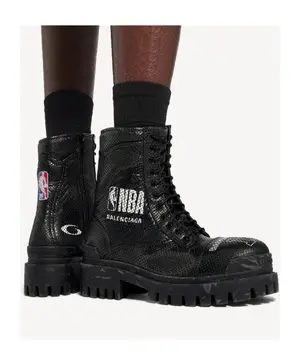 Balenciaga Nba Collaboration Combat Strike Boot