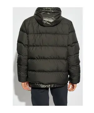 Moncler Zip-up Hooded Puffer Jacket