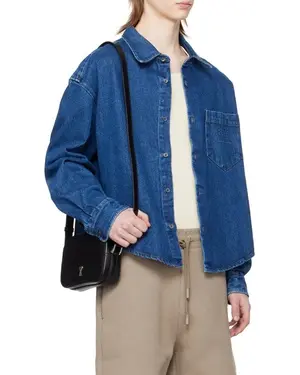 AMI Paris Button-up Denim Shirt