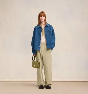 AMI Paris Button-up Denim Shirt