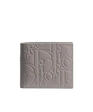 Dior Bifold Wallet - Grey