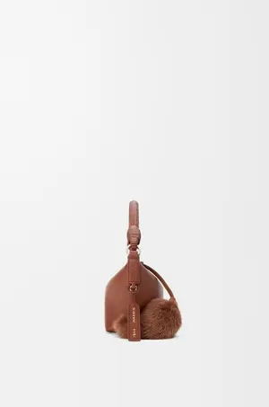 Loewe Cala Mini Bag - Walnut