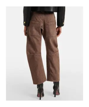 NILI LOTAN Belt Loop Jeans