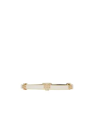 Tory Burch Eleanor Logo Plaque Bracelet - Nude