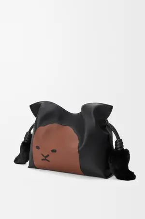 Loewe Medium Lion Intarsia Flamenco Shoulder Bag