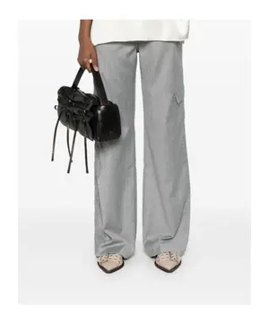 Ermanno Scervino Lace Embellished Cargo Trousers