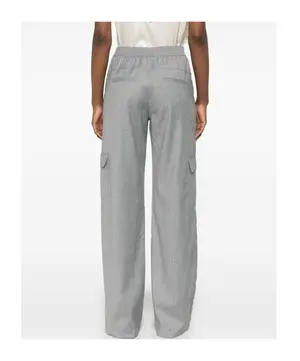 Ermanno Scervino Lace Embellished Cargo Trousers