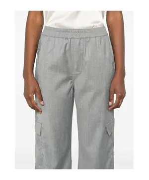 Ermanno Scervino Lace Embellished Cargo Trousers
