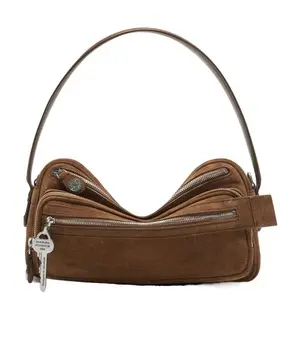 Acne Studios Camero Shoulder Bag - Brown
