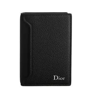 Dior Archie Bifold Card Holder - Black