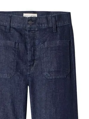 NILI LOTAN Florence Patch-pockets Jeans