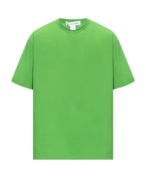 Comme Des Garçons T-shirt With Round Neck And Short Sleeves - Green