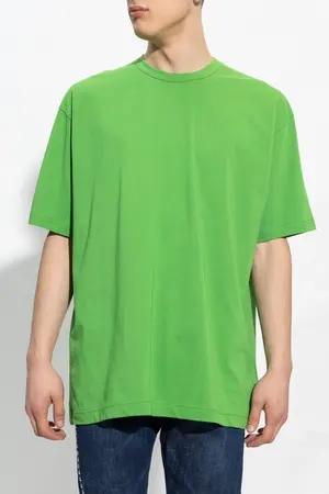 Comme Des Garçons T-shirt With Round Neck And Short Sleeves