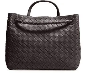 Bottega Veneta Andiamo Shopper Tote Bag - Black