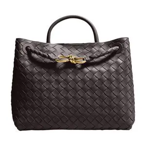 Bottega Veneta Andiamo Shopper Tote Bag - Black