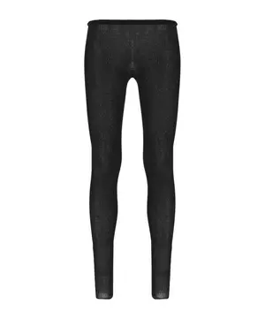 DONDUP Ribbed-knit Leggings - Black