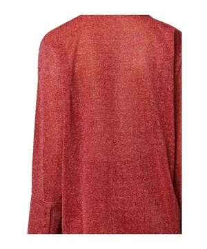 Oseree Lumiere Lurex Button-up Shirt