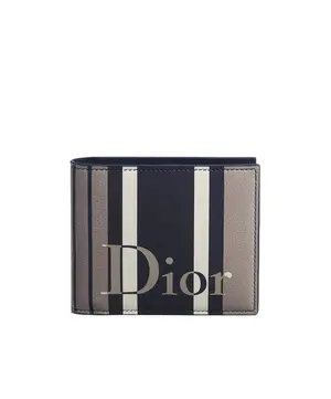 Dior Dioriviera Bifold Wallet - Grey/blue