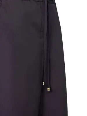 Max Mara Aureo Wide-leg Pants - Black