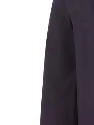 Max Mara Aureo Wide-leg Pants - Black