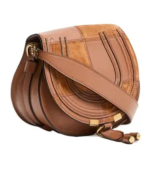 Chloé Marcie Shoulder Bag - Brown