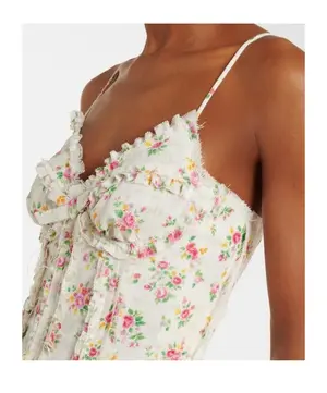 SHUSHU/TONG Floral Bodysuit