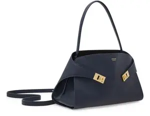 FERRAGAMO Hug Soft Bicolor Shoulder Bag