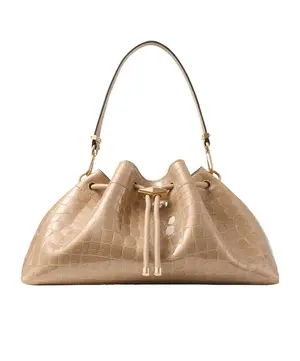 JIMMY CHOO Cinch Medium Bag - Nude