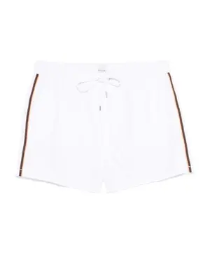 Paul Smith Artist Sripe Swim Shorts - White