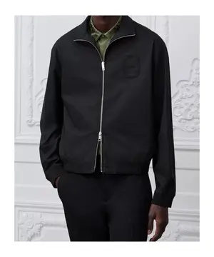 Dior Zipped Shirt With Médaillon Patch