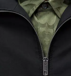 Dior Zipped Shirt With Médaillon Patch