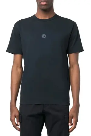 Stone Island Logo-print Short-sleeved T-shirt