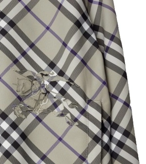 Burberry Checked Hooded Zip-up Reversible Jacket