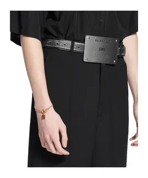 Balenciaga Nano Bb Thin Bracelet