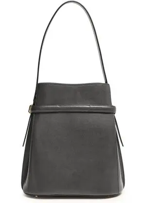 TOTEME Belted Leather Bucket Bag