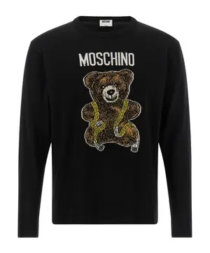 Moschino Teddy Bear' Sweater - Black